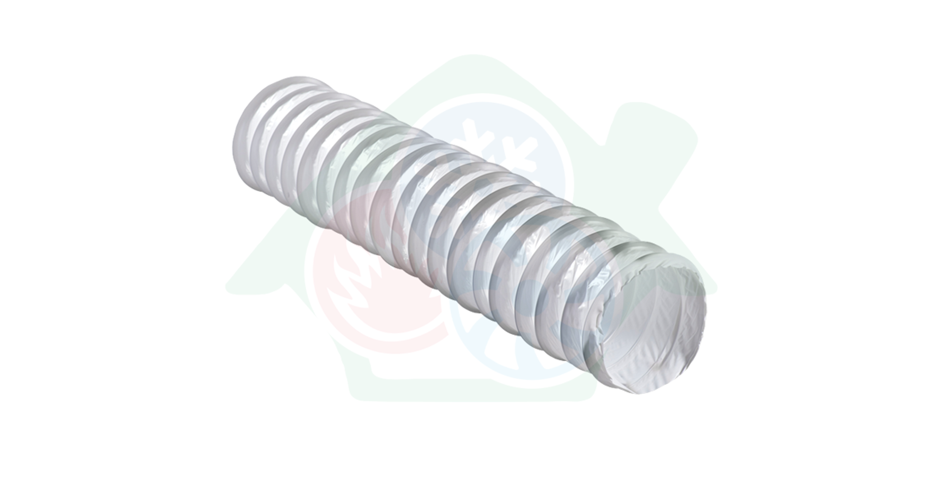 PVC-W flexibilis cső, NA150, 15m, fehér - Cairox - Légtechnika Bolt - Air Store Kft.